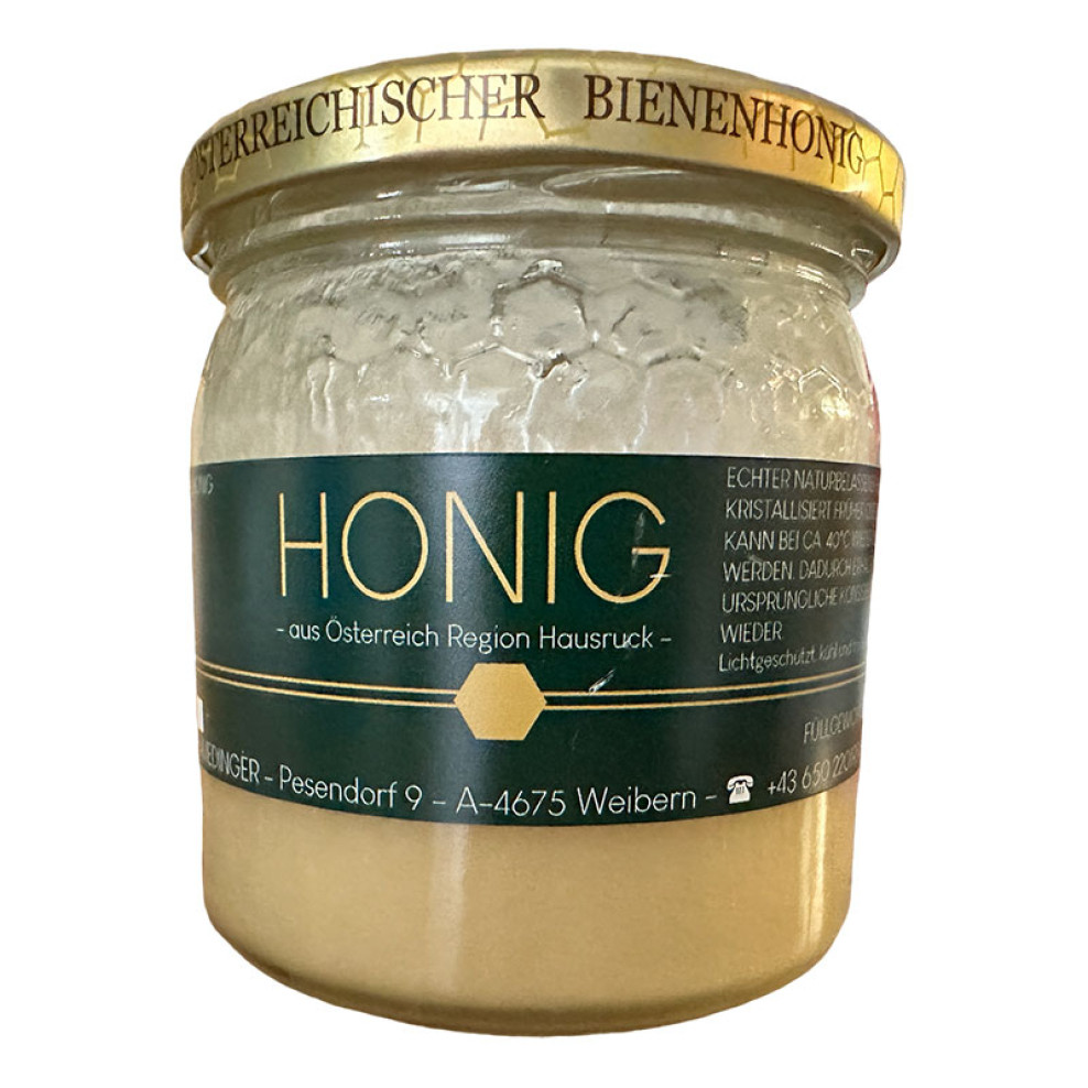 Etiketten Honiggläser 500g